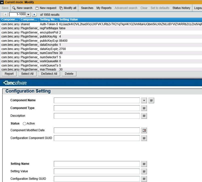 Remedy - Server - How can I export all my Centralized Configuration ...