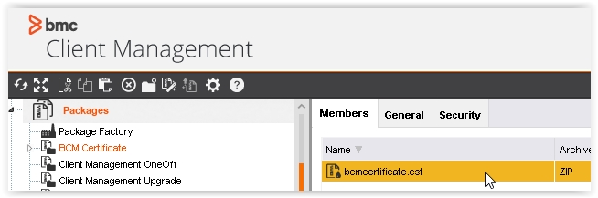 BCM - How can I Replace current BCM Certificate Authority with my Authority