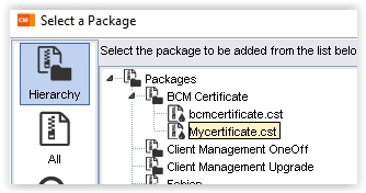 BCM - How can I Replace current BCM Certificate Authority with my Authority